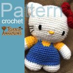 Patron Hello Kitty - Tejiendo Amigurumis